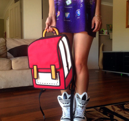 NEW 2D Backpack (4 Colors) - 2D Bags