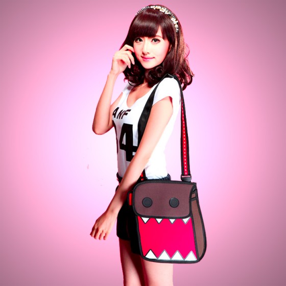 2D Domo Bag - Chomp chomp away!
