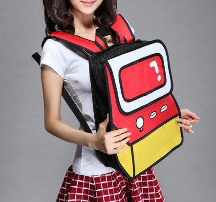 2D Bag Arcade Backpack - A Gamer's Paradise