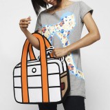 2D Bag Cream Travel Bag - Perfect Road Companion