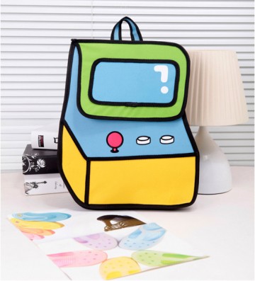 2D Bag Arcade Backpack - A Gamer's Paradise