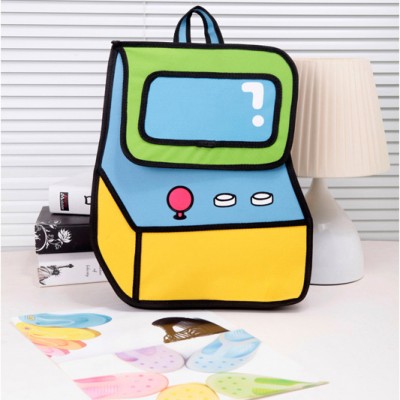 2D Bag Arcade Backpack - A Gamer's Paradise