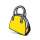NEW 2D Bag Purse (Red or Yellow)