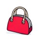 NEW 2D Bag Purse (Red or Yellow)