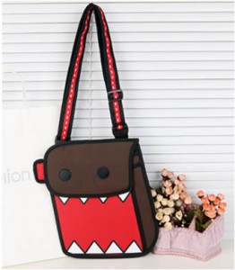 2D Domo Bag - Chomp chomp away!