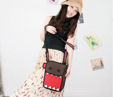 2D Domo Bag - Chomp chomp away!
