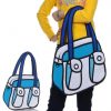 2D Bag Dual Pocket Purse - 2D Bags