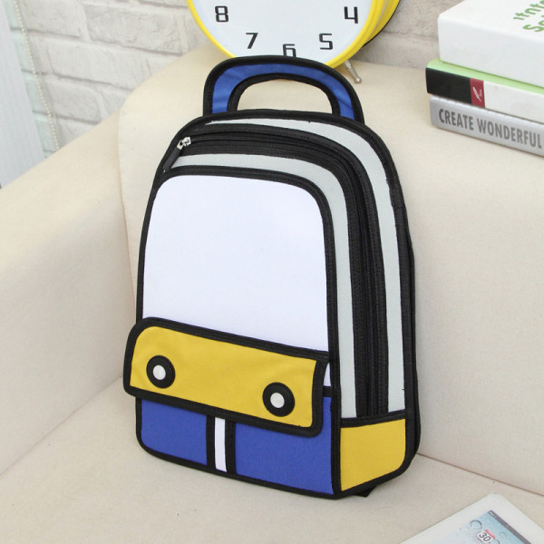 Trendy 2D Backpack - 2D Bags